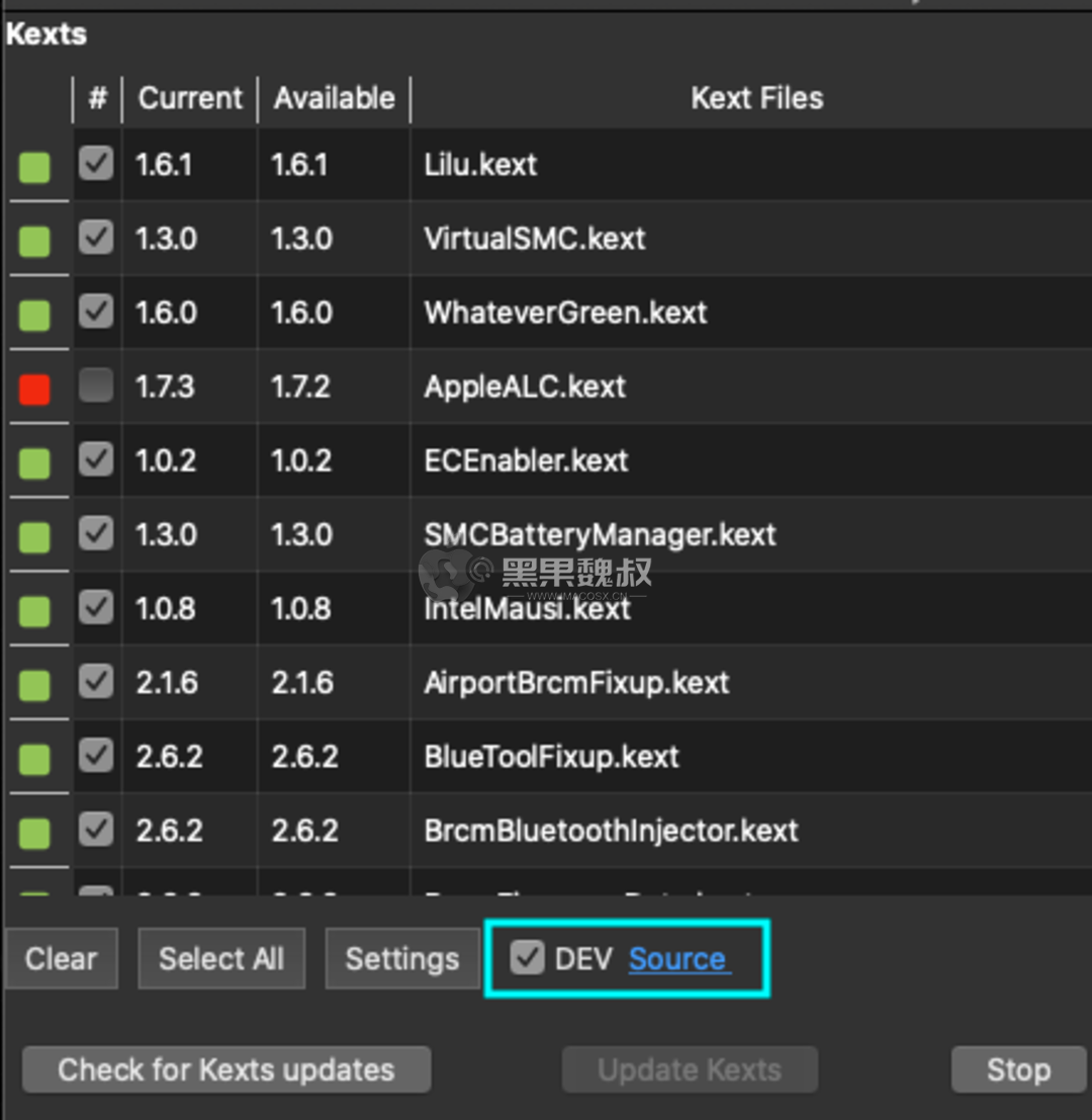 用OCAT更新OpenCore和Kexts _ Mac魏叔
