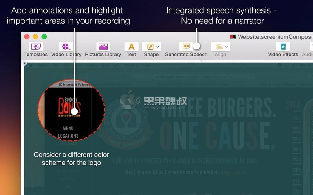 Screenium 3 _ Mac魏叔