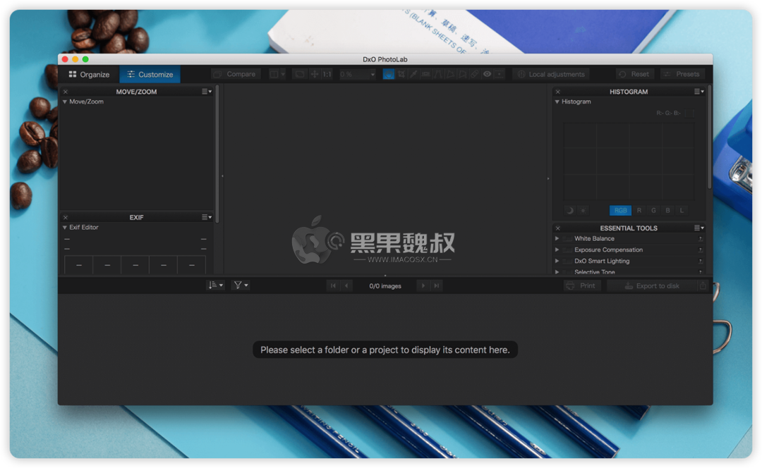 DxO PhotoLab ELITE Edition 6.4.0.47 RAW图像处理软件 _ Mac魏叔